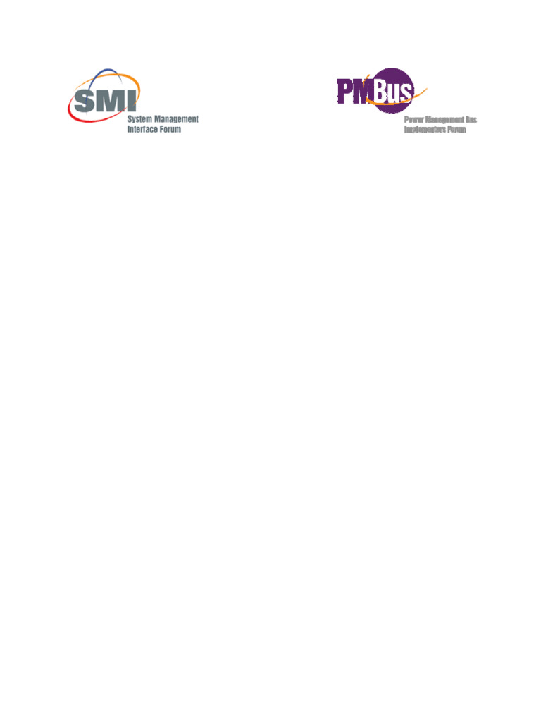 PMBus Specification Rev 1 2 Part I 20100906 | PDF | Computer ...