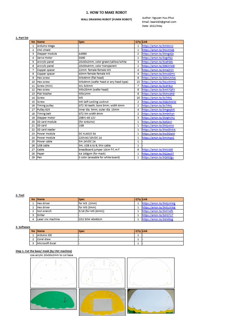 1. How to make Robot | PDF | Numerical Control | Electrical Engineering