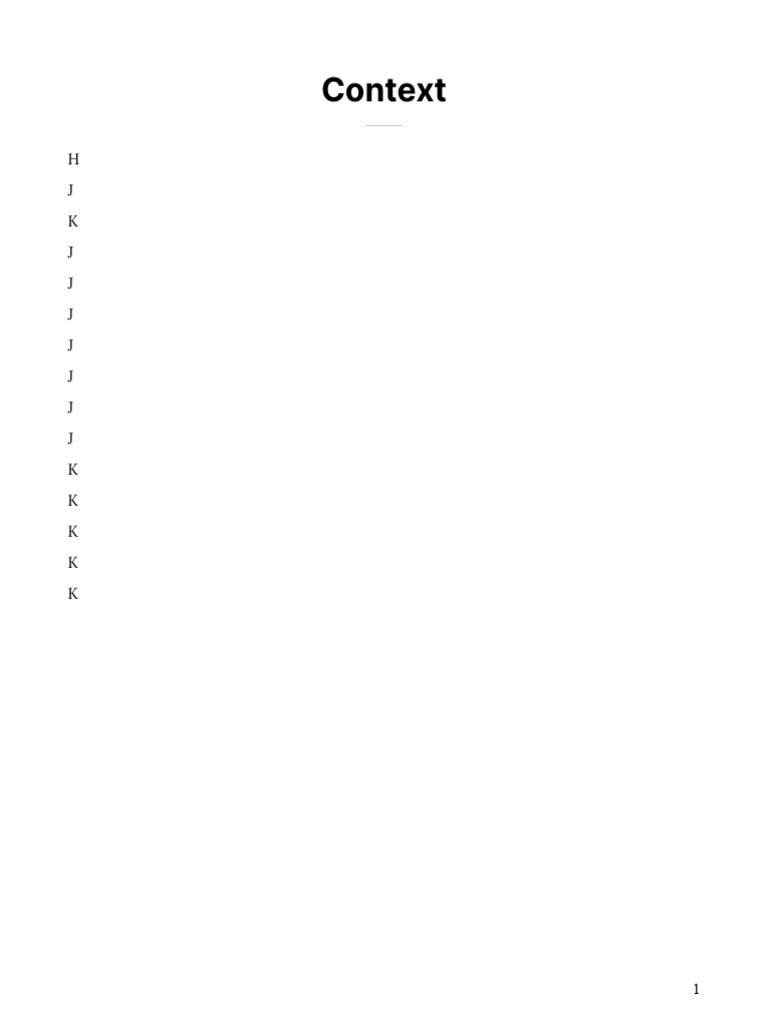 Context | PDF