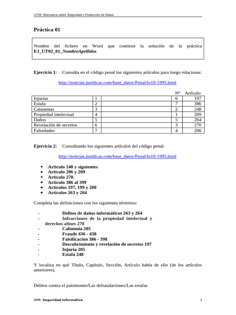 EJ UT02 01 LuisPérez | PDF | Cibercrimen | Justicia