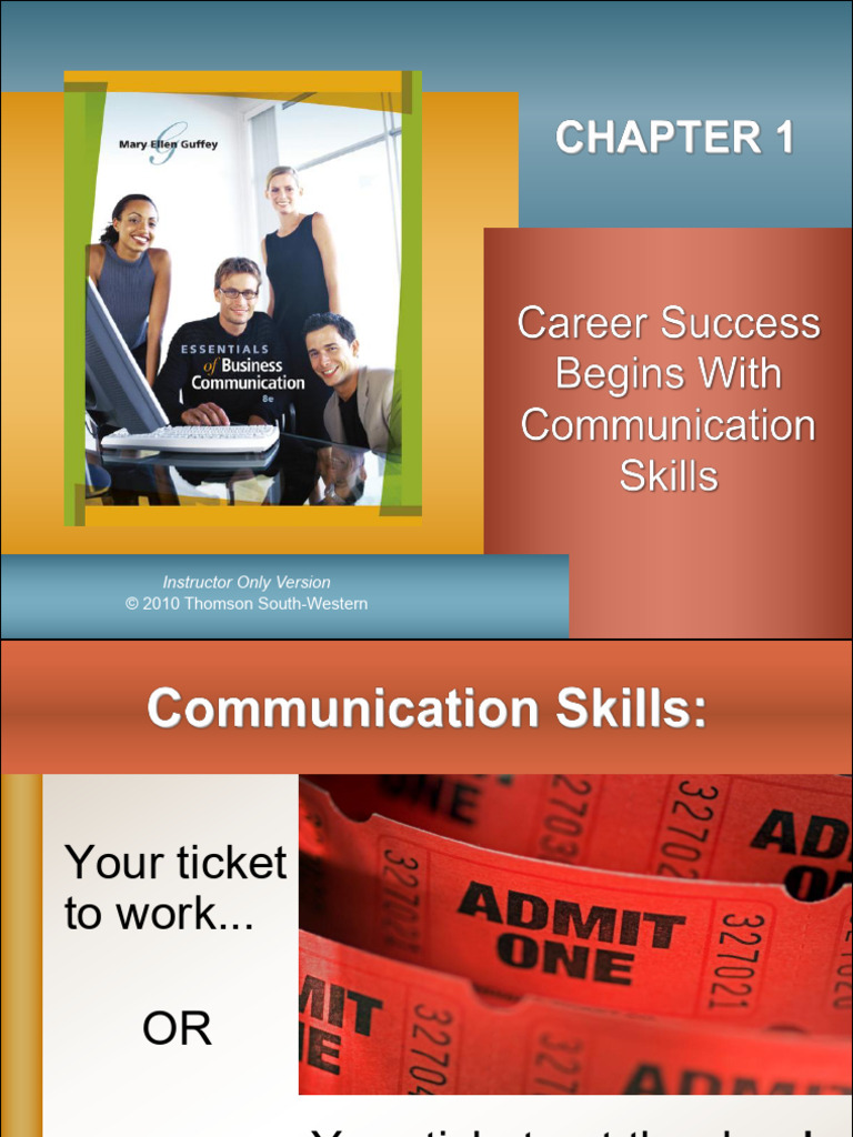 Essentials of Business Communication Guide | PDF | Communication | Nonverbal Communication