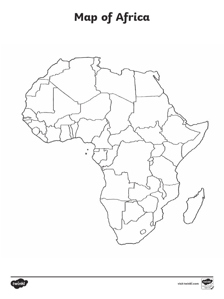 Blank Map of Africa | PDF