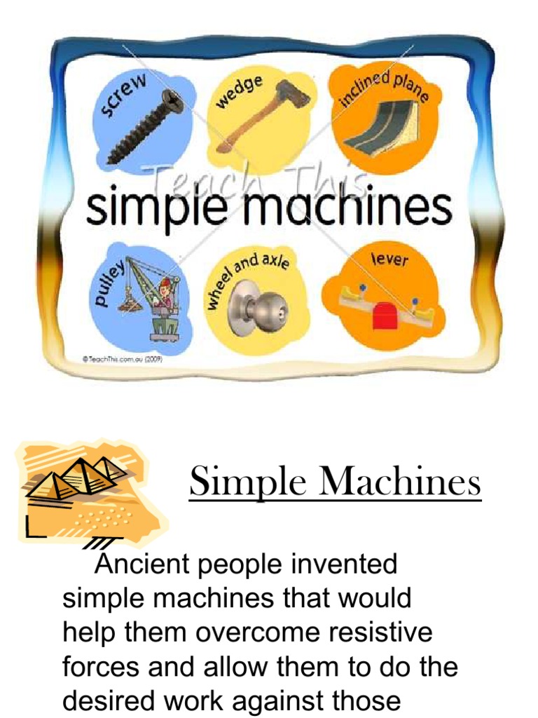 Simple Machines | PDF