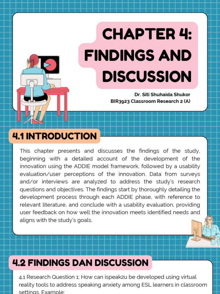 Chapter 4 Findings and Discussion | PDF | Usability | Virtual Reality