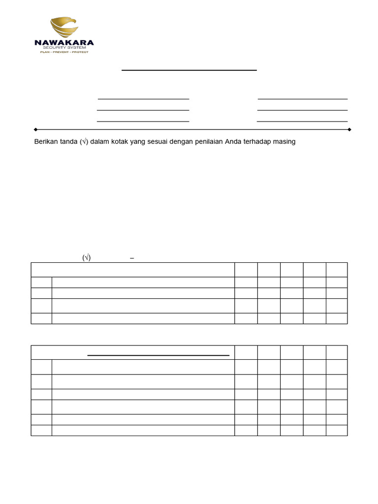 training-evaluation-form-lv1 (1) | PDF