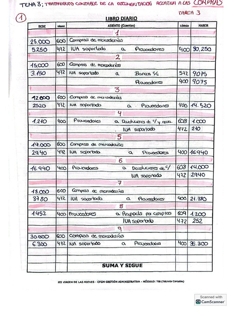 TEMA 3 Ejercicio 1,2,3 y 4 | PDF