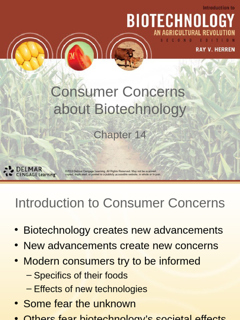 Consumer Concerns in Biotechnology | PDF | Genetic Engineering ...