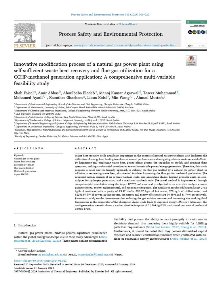 Eco-Friendly NGPP Waste Heat Recovery | PDF | Exergy | Cogeneration