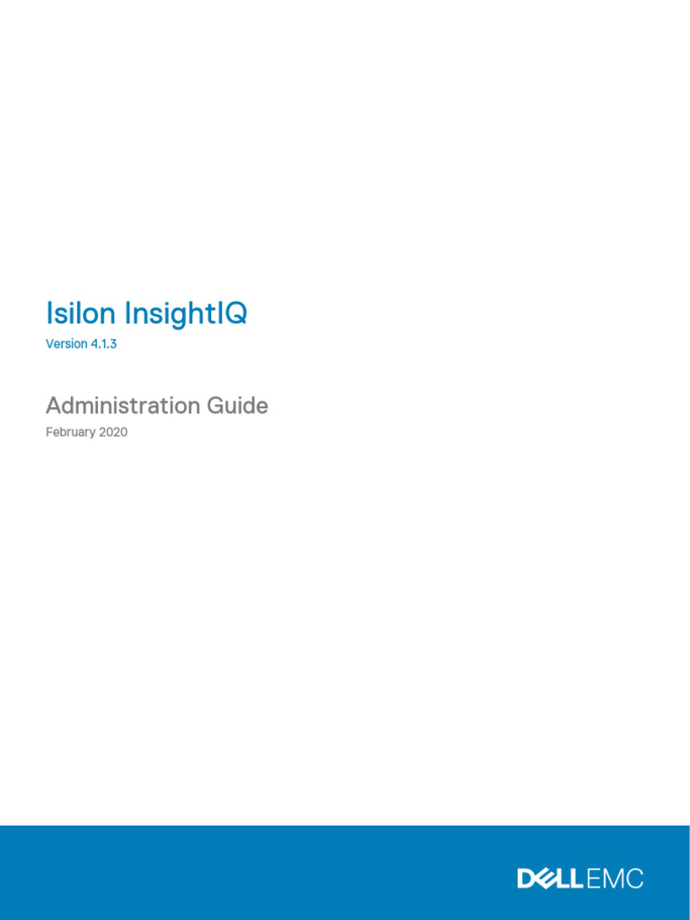Isilon-InsightIQ-Administration-Guide-4-1-3-1 | PDF | Transport Layer ...