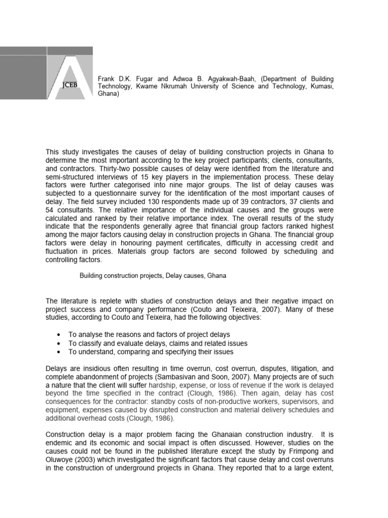 Informit 308134427310874 | PDF | Questionnaire | Ghana