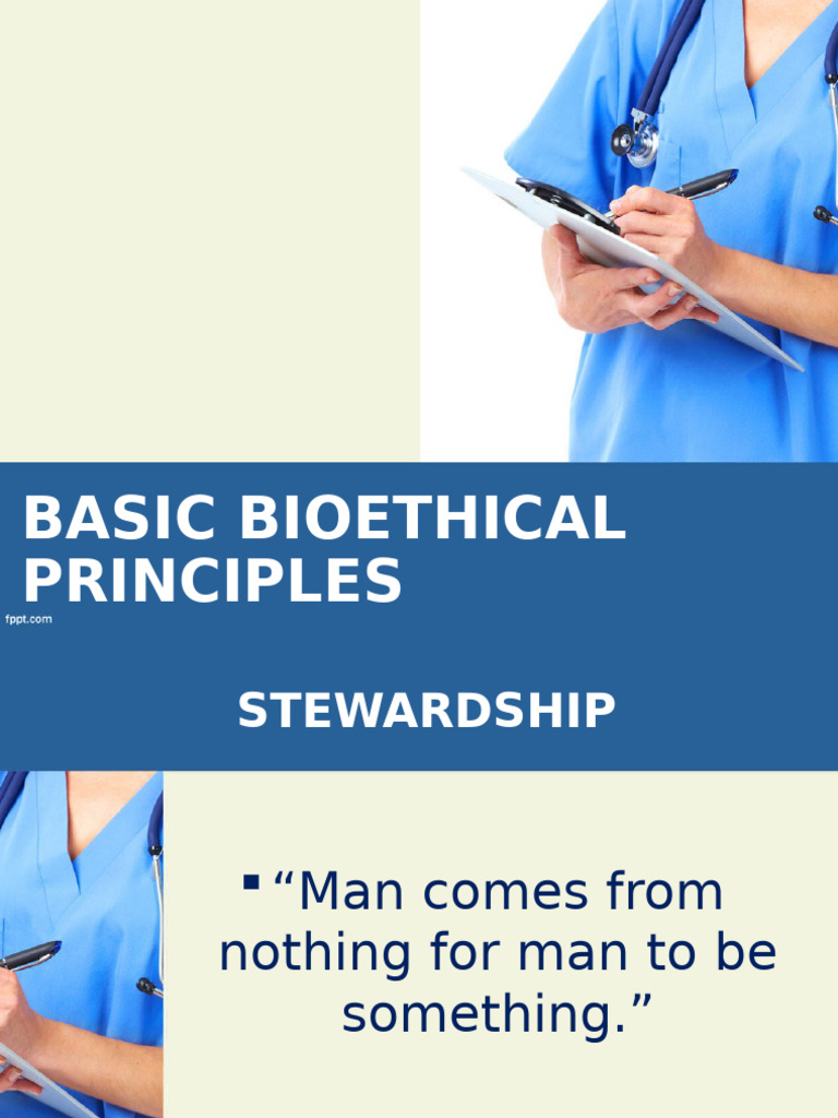6. Basic Principles of Bioethics | PDF | Cooperation | Dignity