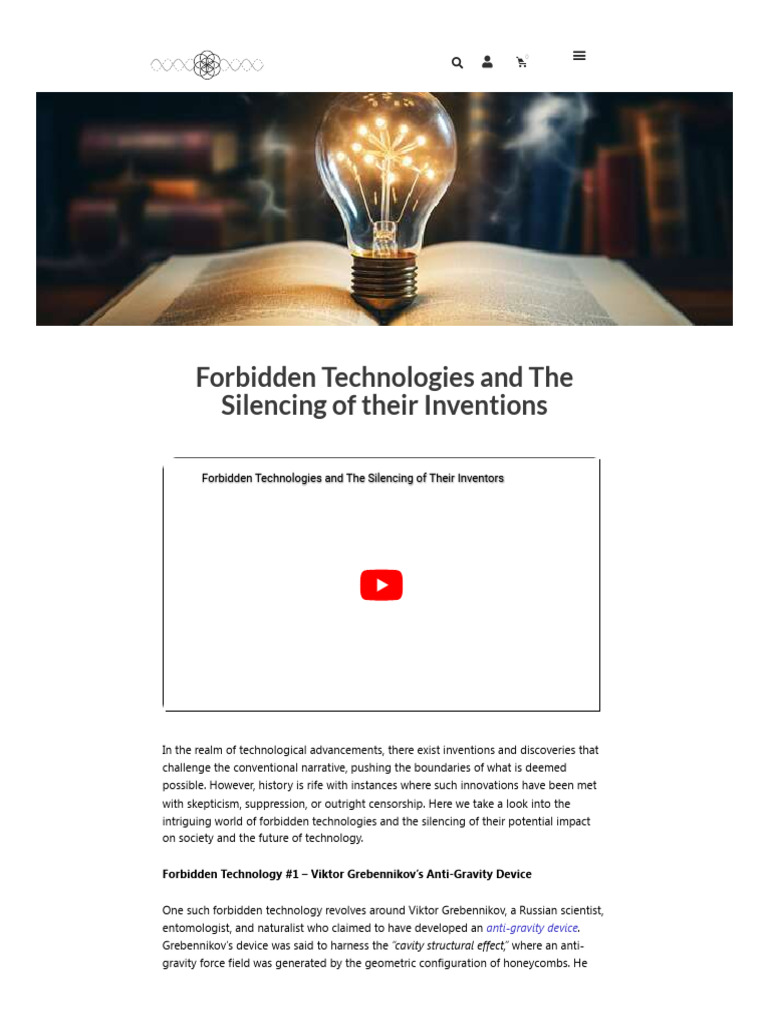 Forbidden Tech | PDF