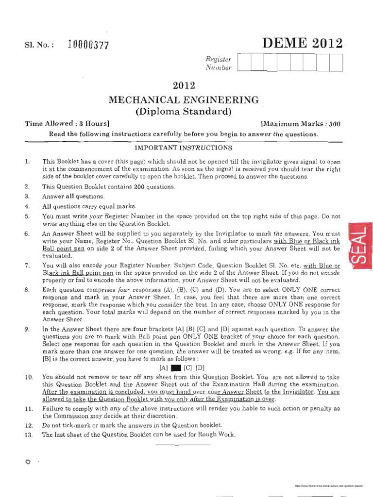 Mechanical Eng | PDF