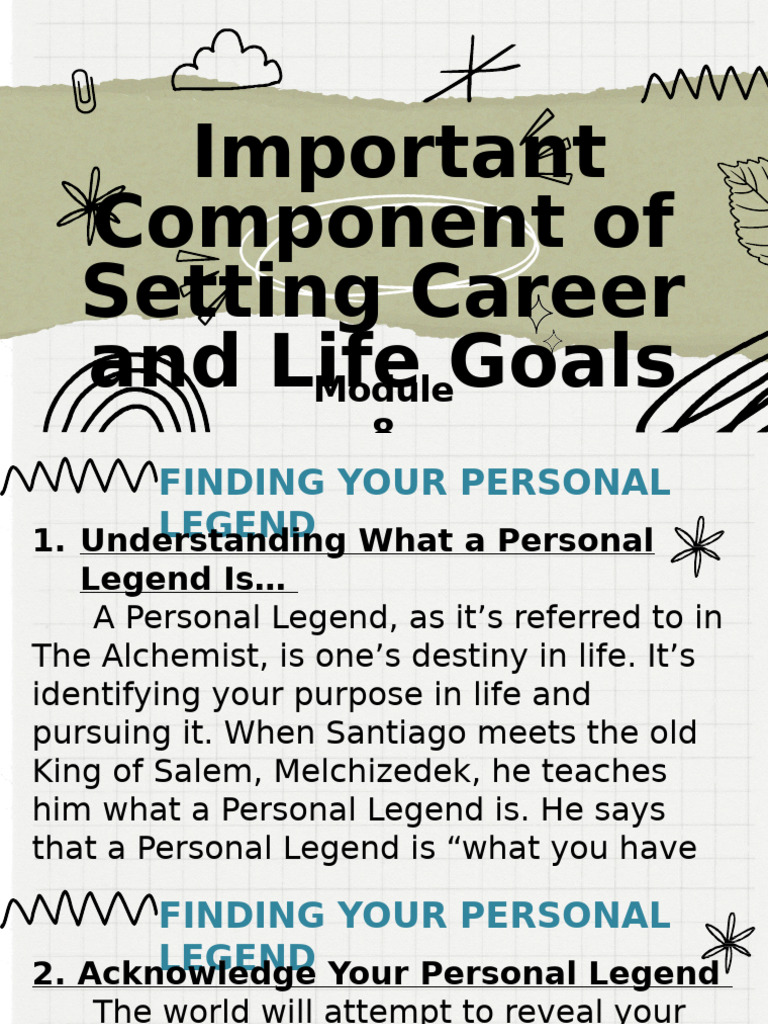 Discover Your Personal Legend Guide | PDF