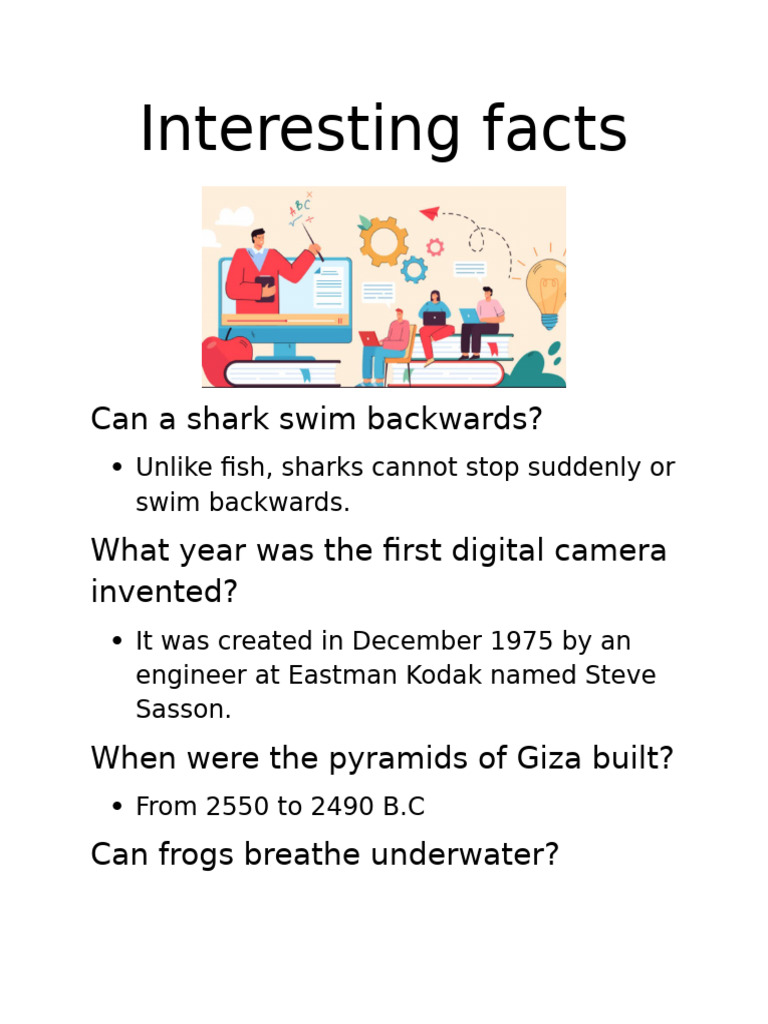 Interesting Facts | PDF