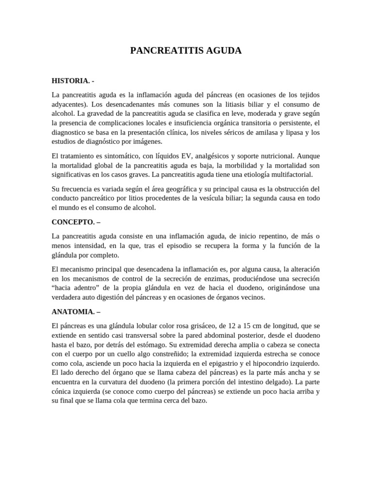 Constipacion Anorecica - Pae2 | PDF | Páncreas | Especialidades Medicas