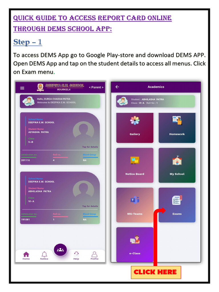 Report Card Download DEMS | PDF