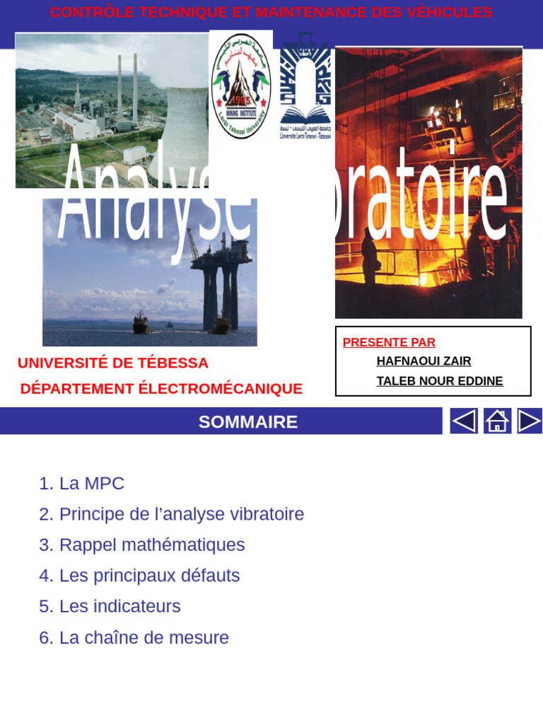 Analyse Vibratoire | PDF | Résistance des matériaux | Rotation