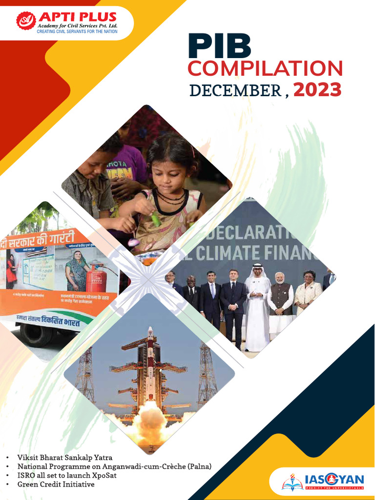 PIB Compilation Highlights Dec 2023 | PDF