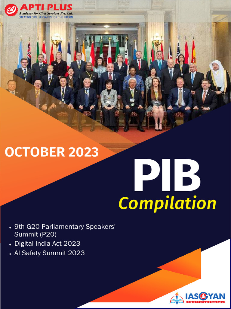 PIB Compilation OCT 2023 Compressed | PDF