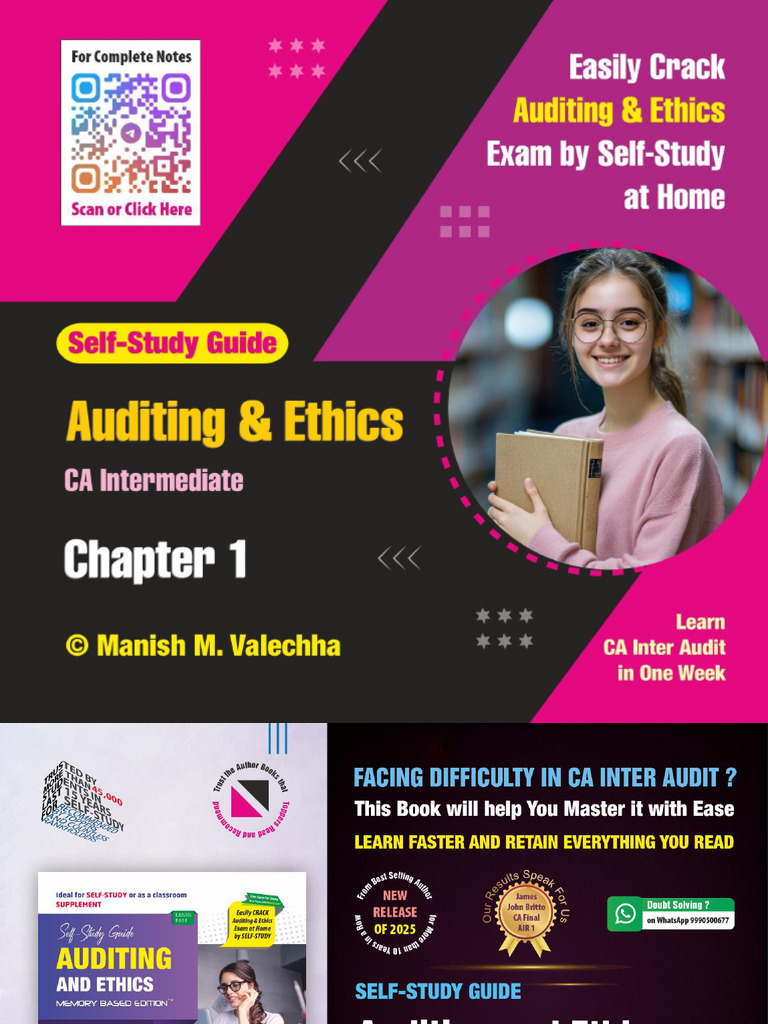 CA Inter Audit Chapter1 by Manish M. Valechha | PDF