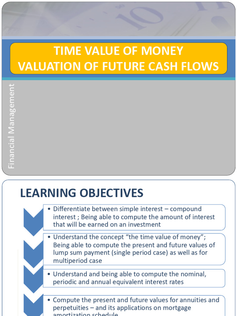 lecture 2 _ Time value of money_blackboard | PDF | Present Value | Time ...