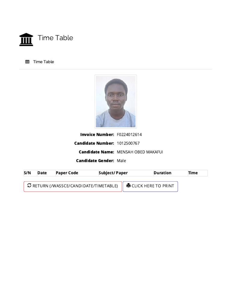 WAEC Ghana Registration | PDF