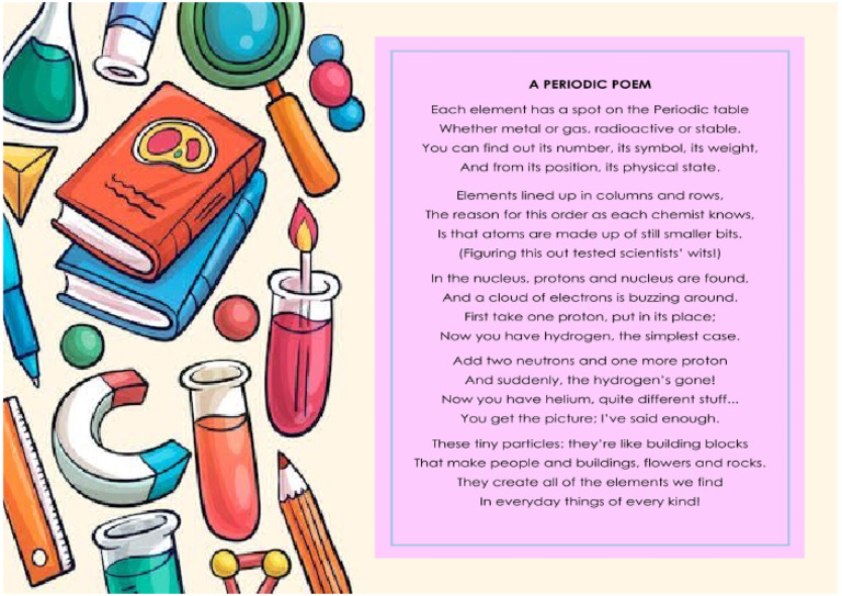 A PERIODIC POEM | PDF