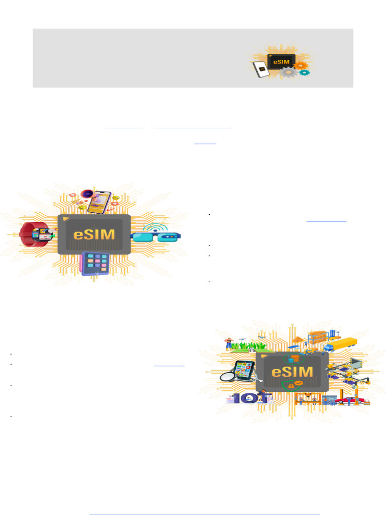 Navigating The Waves of Connectivity - Consumer ESIM vs. M2M ESIM | PDF | Internet Of Things ...