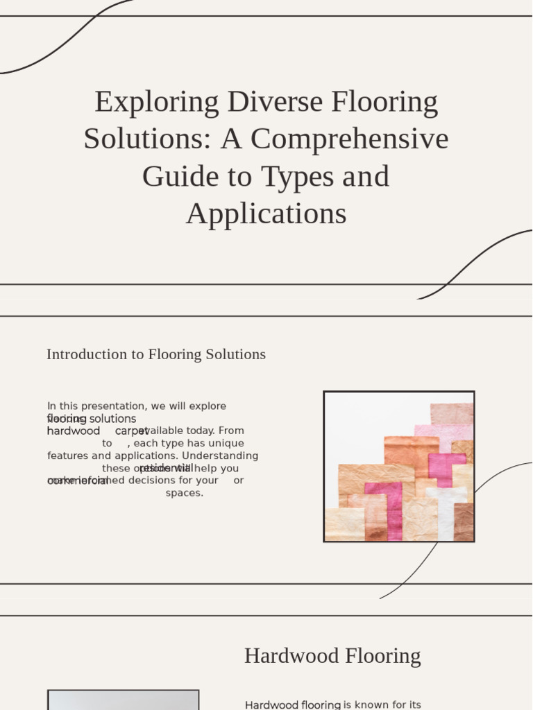 Slidesgo Exploring Diverse Flooring Solutions A Comprehensive Guide To ...