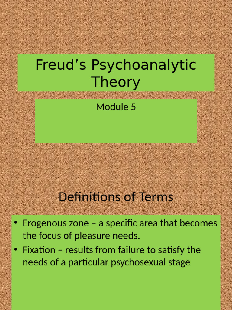 Freuds Psychoanalytic Theory - Edited | PDF | Id | Psychoanalytic Schools