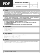Method of Procedure MOP Form | PDF | Electrical Engineering | Electricity