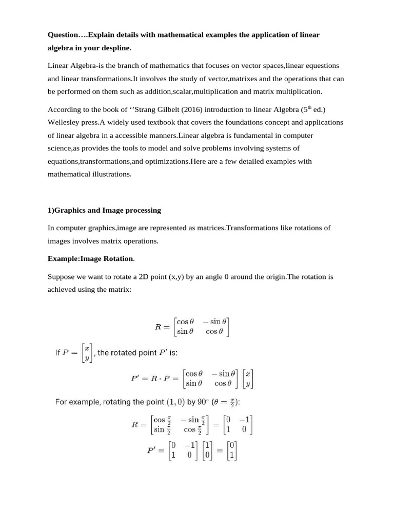 Princess Meh | PDF | Linear Algebra | Matrix (Mathematics)
