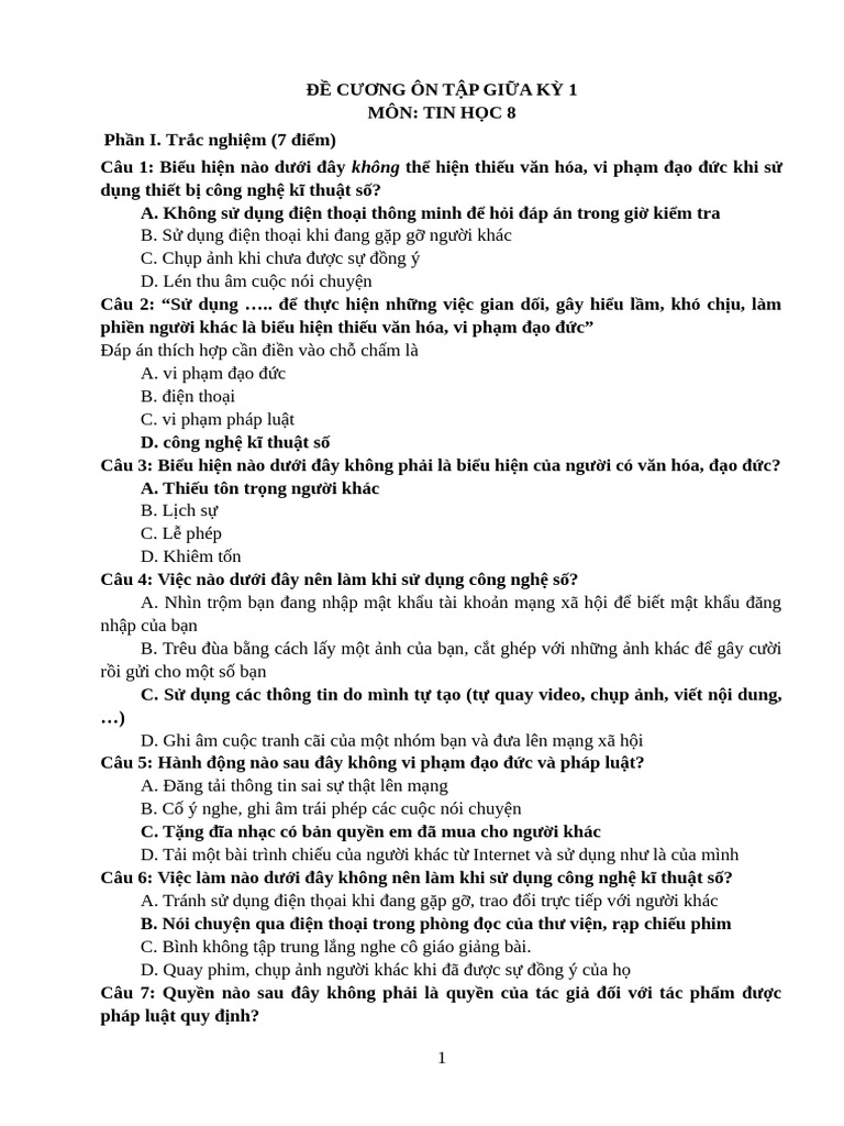 8.-DE-CUONG-ON-TAP | PDF