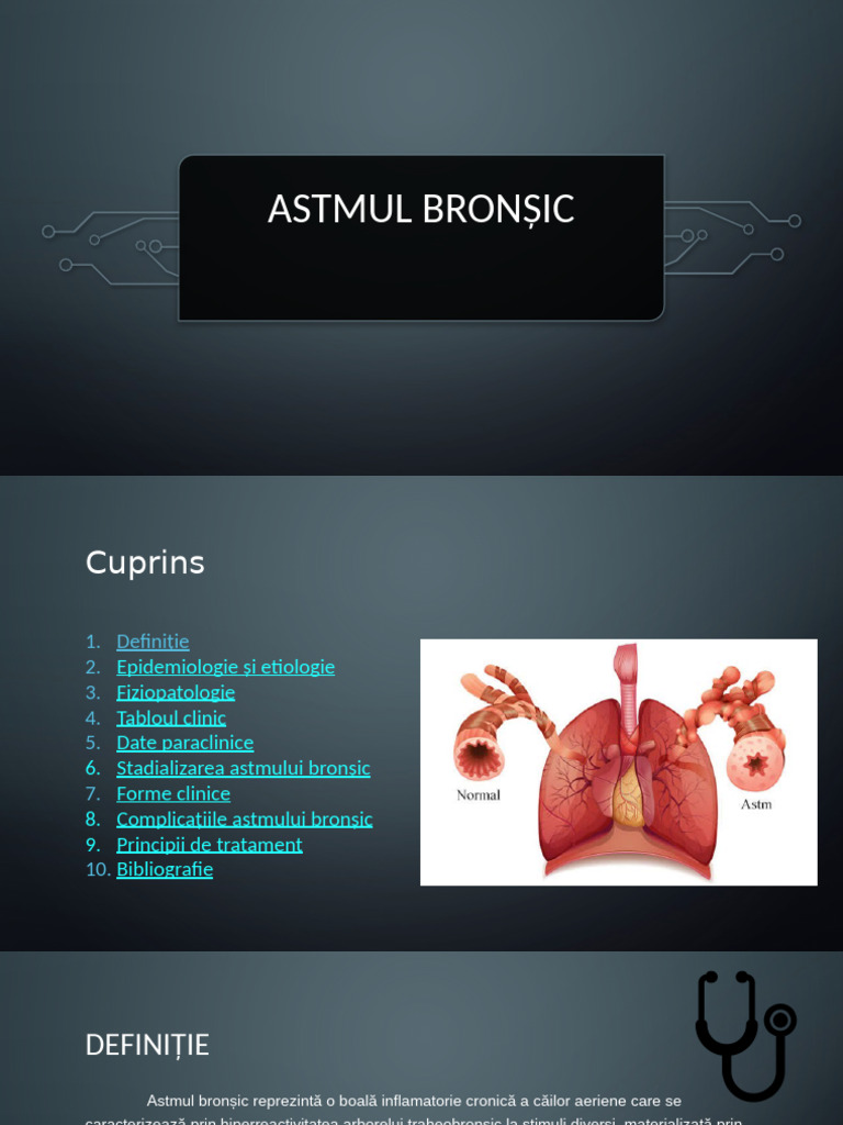 Astmul Bronșic | PDF