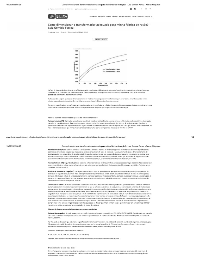 Calculo Do Trafo | PDF