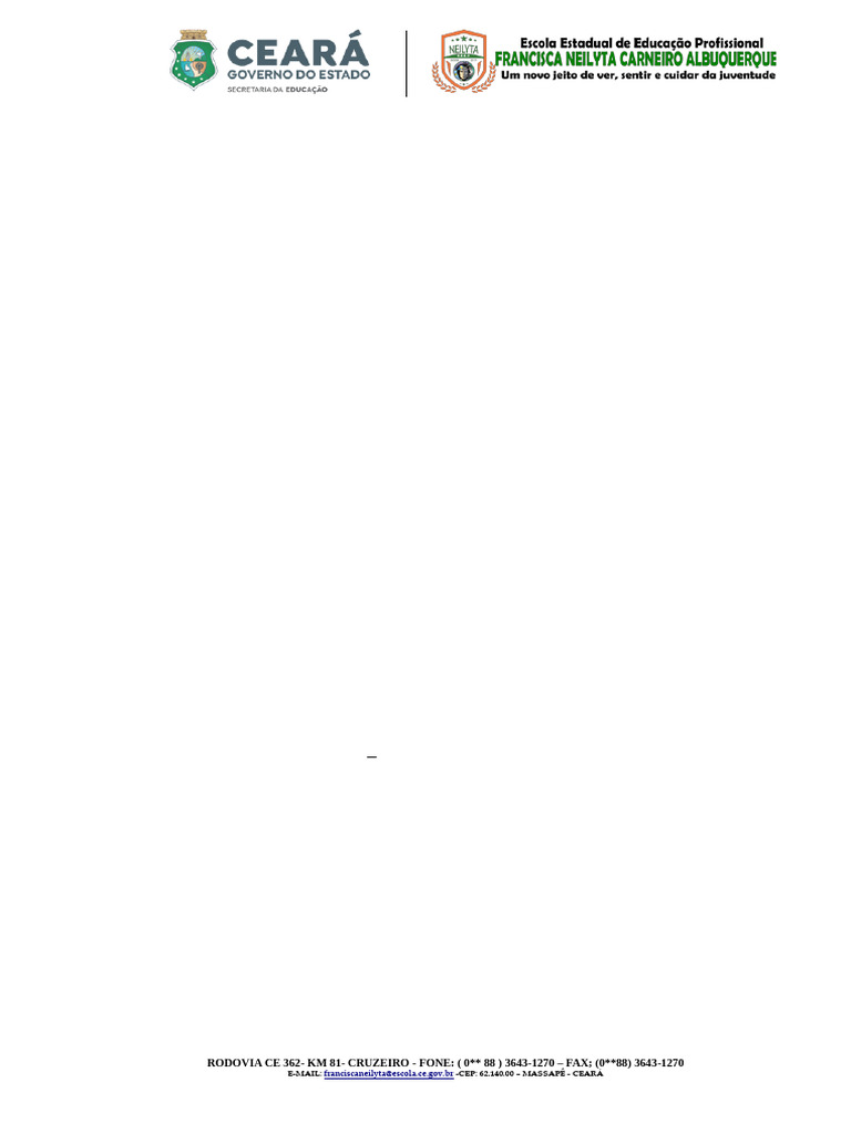 Modelo Edital Matrícula EEEP 2025 (2) | PDF