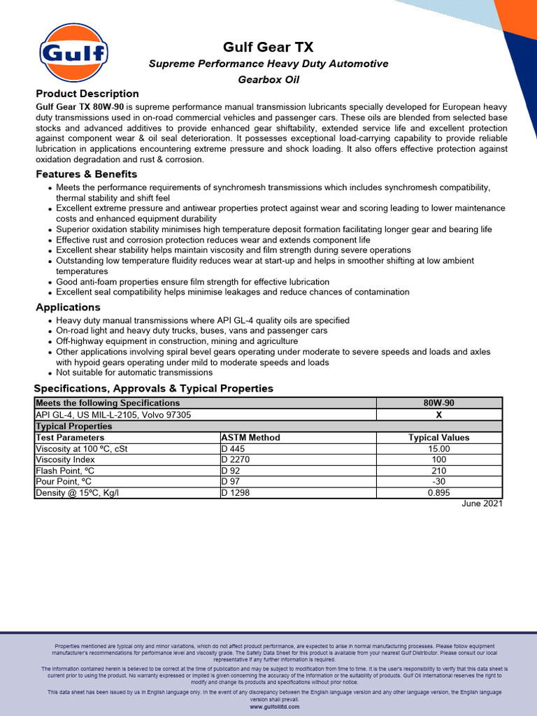 PDS Gulf Gear TX Series | PDF | Mechanical Engineering | Manufactured Goods