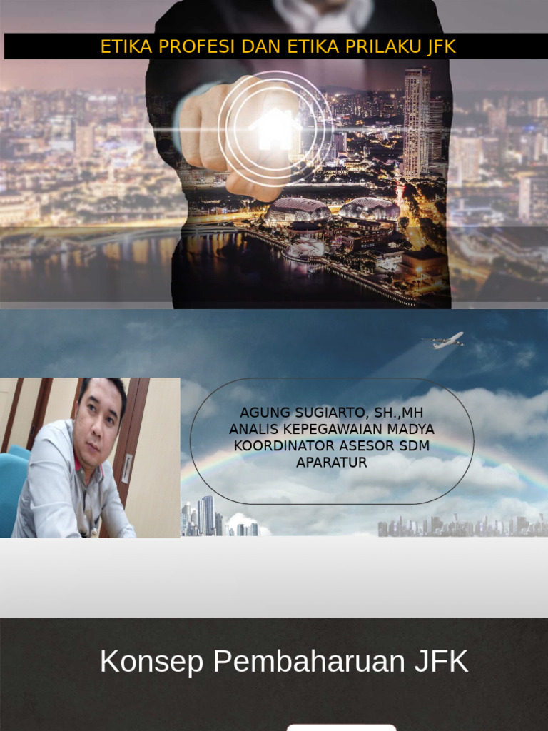 Etika Profesi Dan Etika Prilaku JFK | PDF