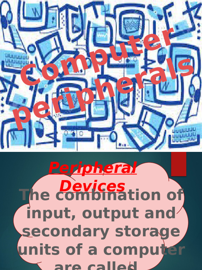 Peripherals | PDF | Computer Data Storage | Printer (Computing)