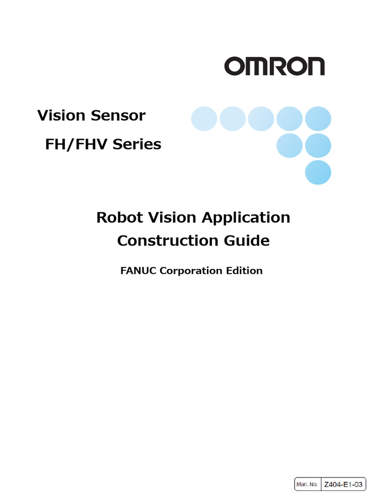 z404 Robot Vision Application Construction Guide Practice Guide en | PDF | License | Indemnity