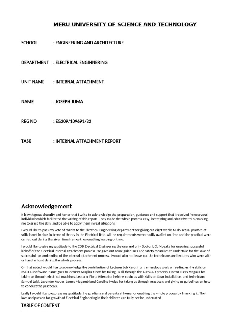 Internal Attachment Report | PDF | Construction | Welding