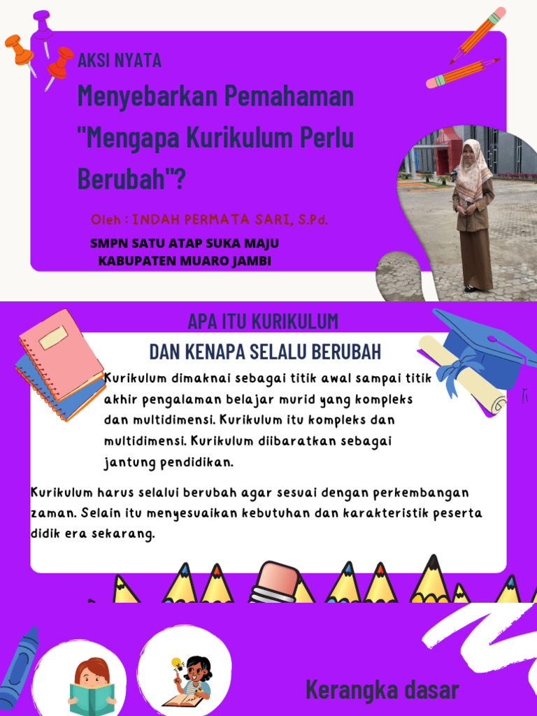 Aksi Nyata Kurikulum Merdeka | PDF