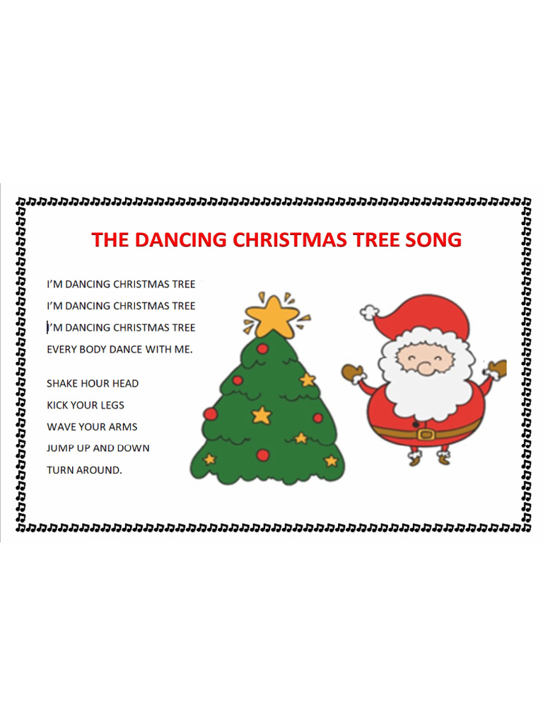 I'm A Dancing Christmas Tree Lyrics | PDF