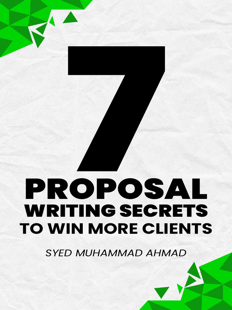 7 Proposal Writing Secrets To Get More Clients | PDF | Clinical ...
