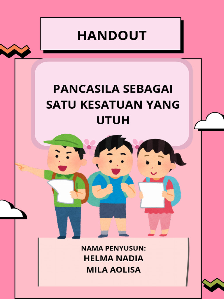 Poster Edukatif Mendesain Poster Dengan Gaya Kisi Dan Bingkai Bergaris ...