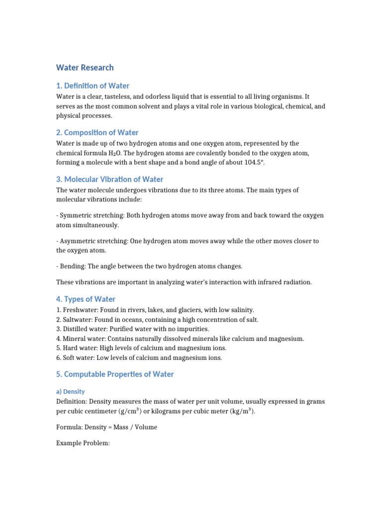 Water Research | PDF