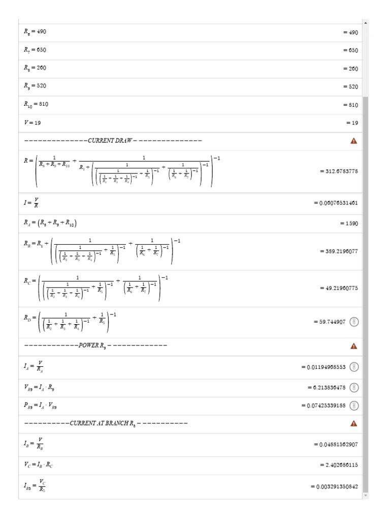 Electrical Resistance Calculations | PDF