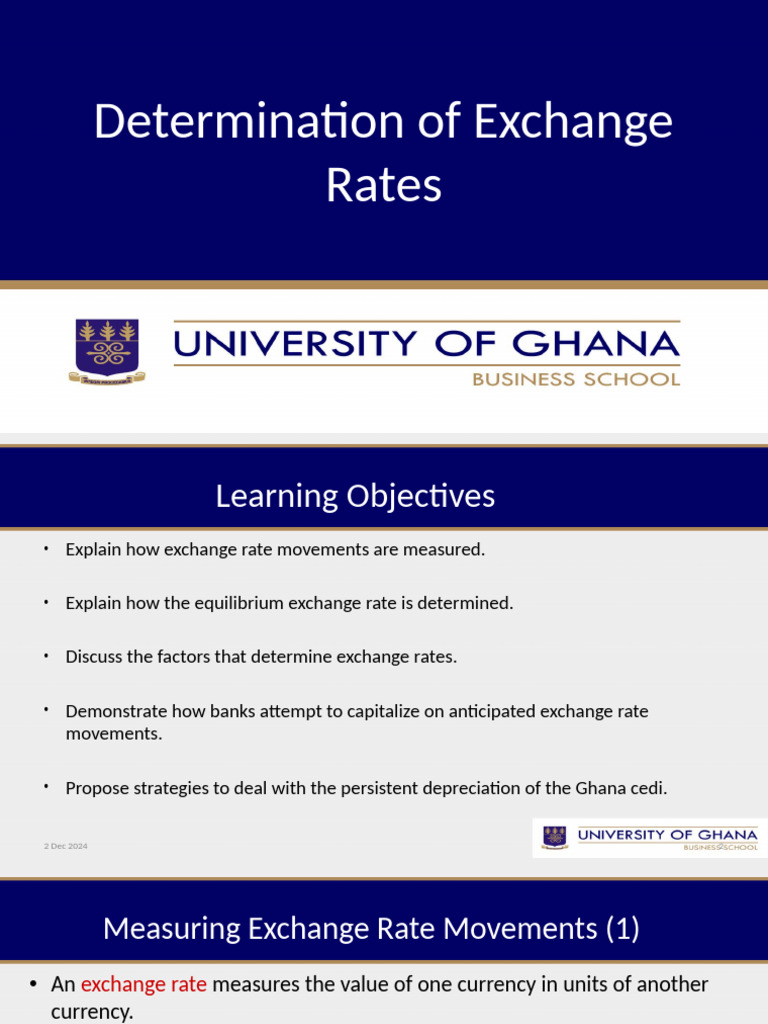 Exchange Rate Determination Factors | PDF | Exchange Rate | Currency ...