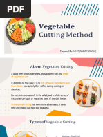 French Knife Cuts Explained | PDF | Cooking | Food And Drink Preparation